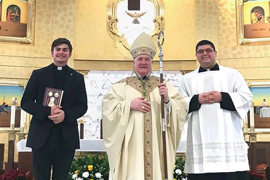 Altar Call: two seminarians advance toward priesthood with ministry of ...