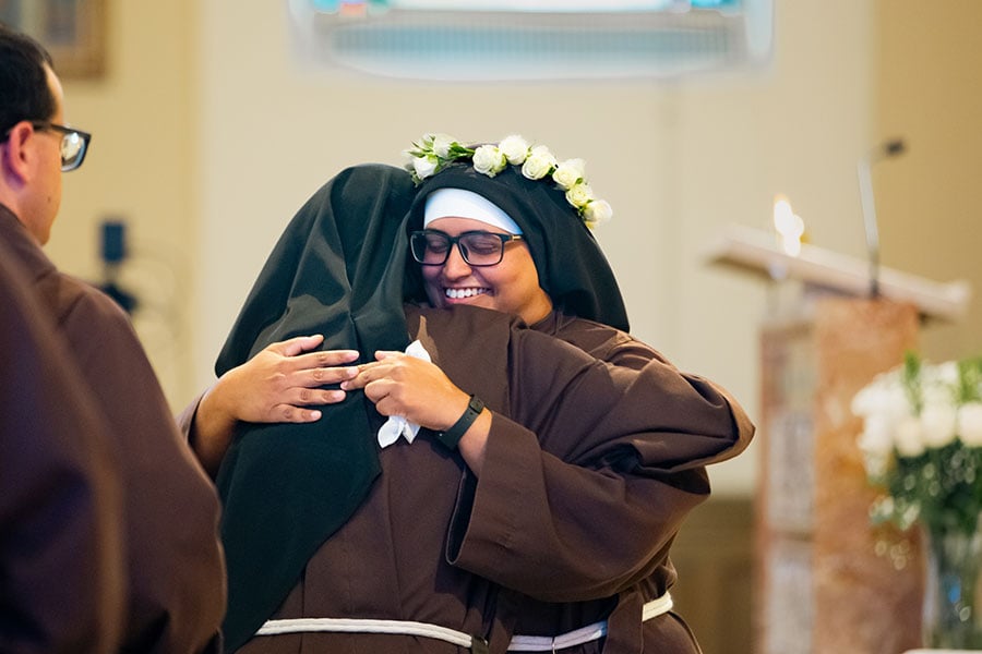 Arlington native takes permanent vows with Franciscans of the Eucharist ...