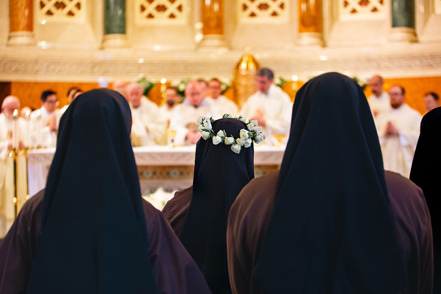 Arlington native takes permanent vows with Franciscans of the Eucharist ...