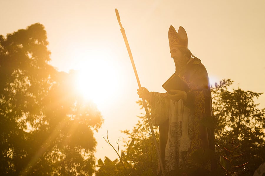 What St. Augustine did to avoid gossip and foul language in his home